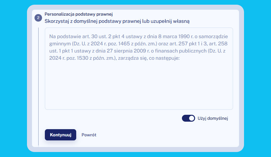 Twoje pierwsze kroki w module ePublink Budżet